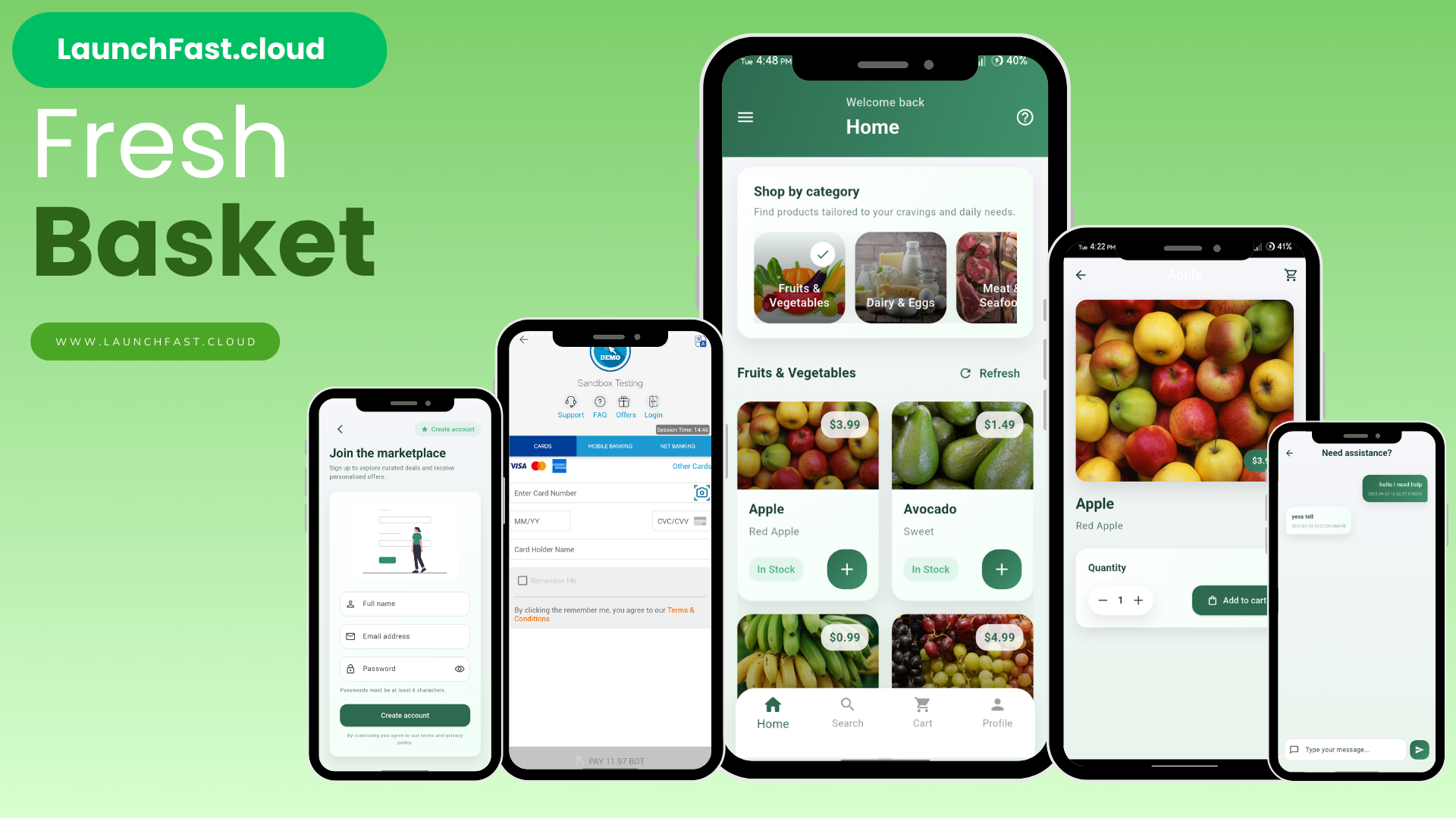 LaunchFast | Build fast, Launch fast
